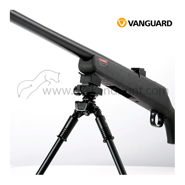 Vanguard Equalizer 1A - Bípode Fijo Plegable para Rifles | Click&Hunt